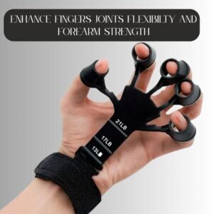 Arfast – 6 in1 Resistance Hand Finger Gripper Strengthener Stretcher ...